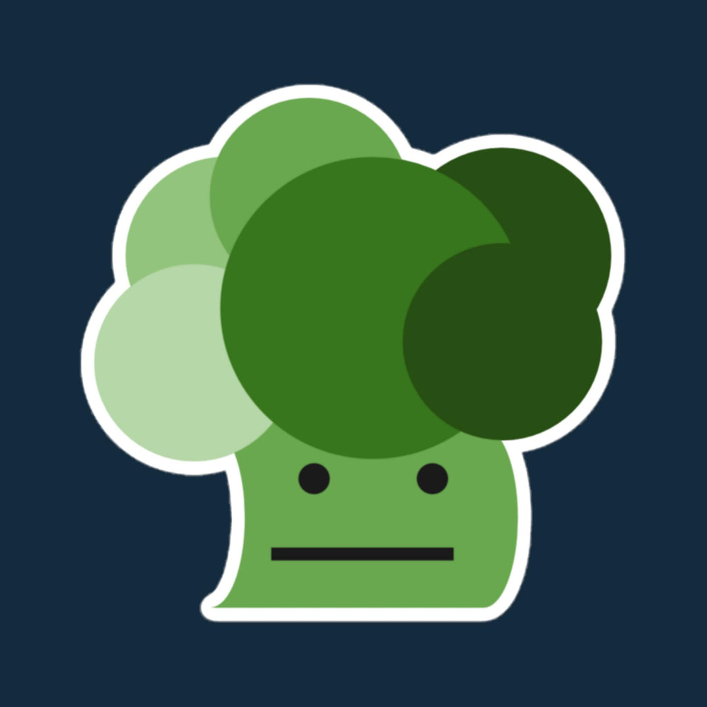 indifferent broccoli sticker – Indifferent Broccoli (:|)